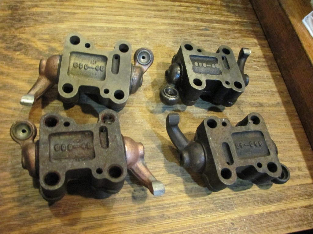 Purchase Harley 1948-1965 Panhead Rocker Blocks & Rocker Arms Matched ...